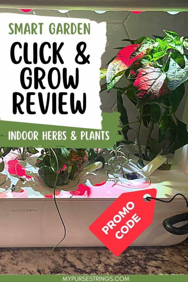Click and Grow Indoor Smart Garden Review - MyPurseStrings.com
